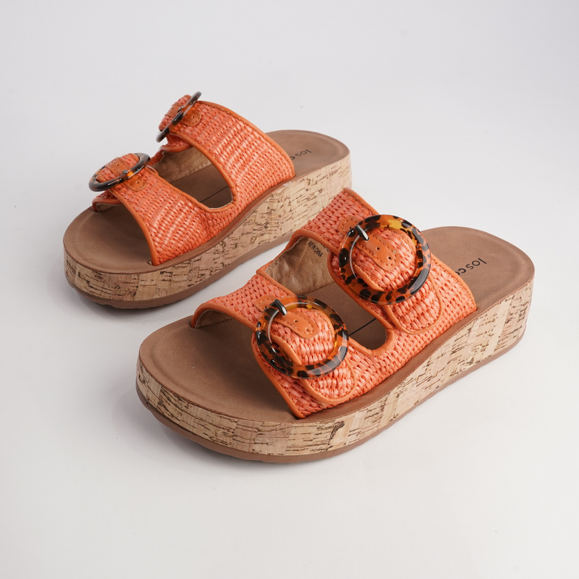Ferro Orange Slides by Los Cabos – Shouz